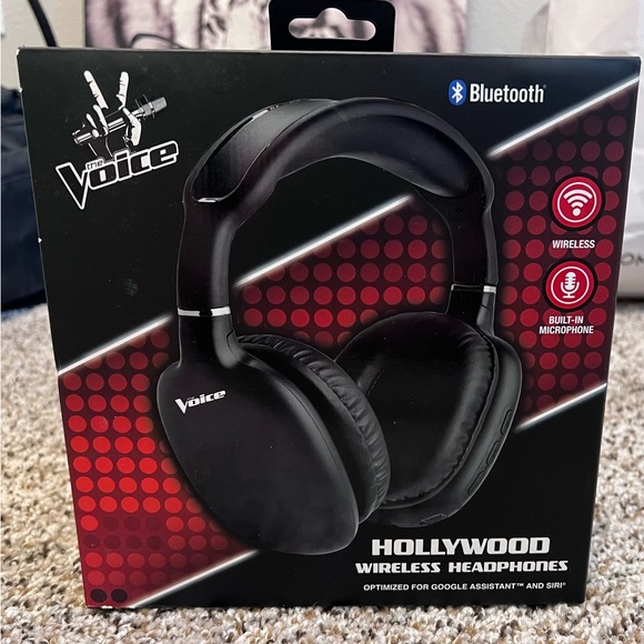 Headphones | New The Voice Bluetooth Hollywood Wireless Headphones ...
